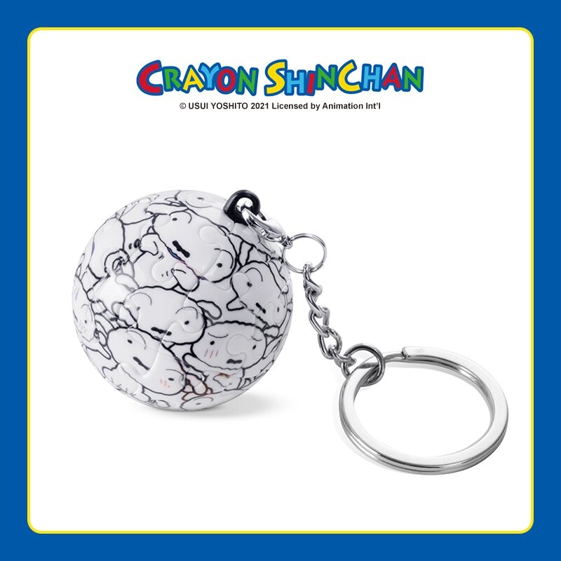 3D-брелок-пазл Crayon Shin-chan (Крэйон Шин-чан) с аниме-тематикой, коллаборация, милый, летний, мелон, A3609 Мягкий
