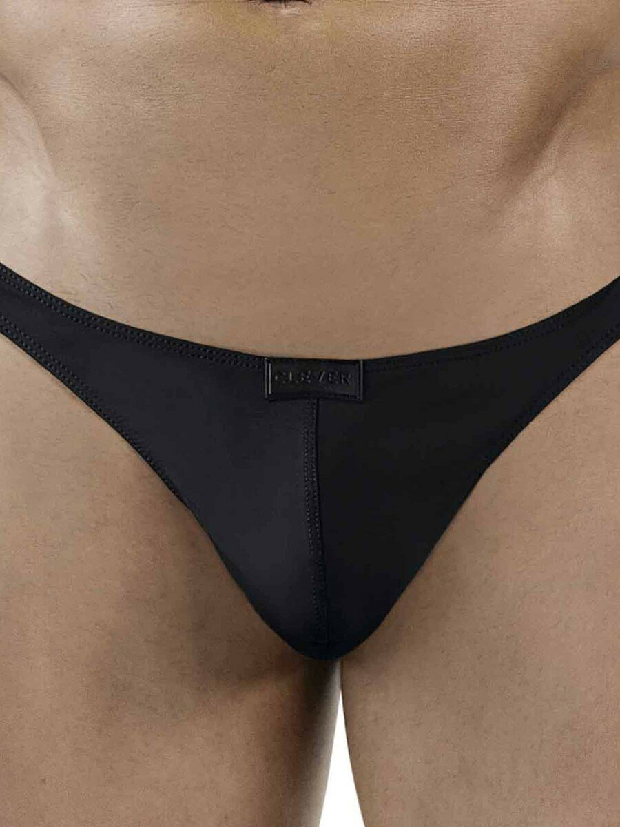 Мужские трусы тонги черные Clever Moda DESIRABLE THONG 183011 L (48)