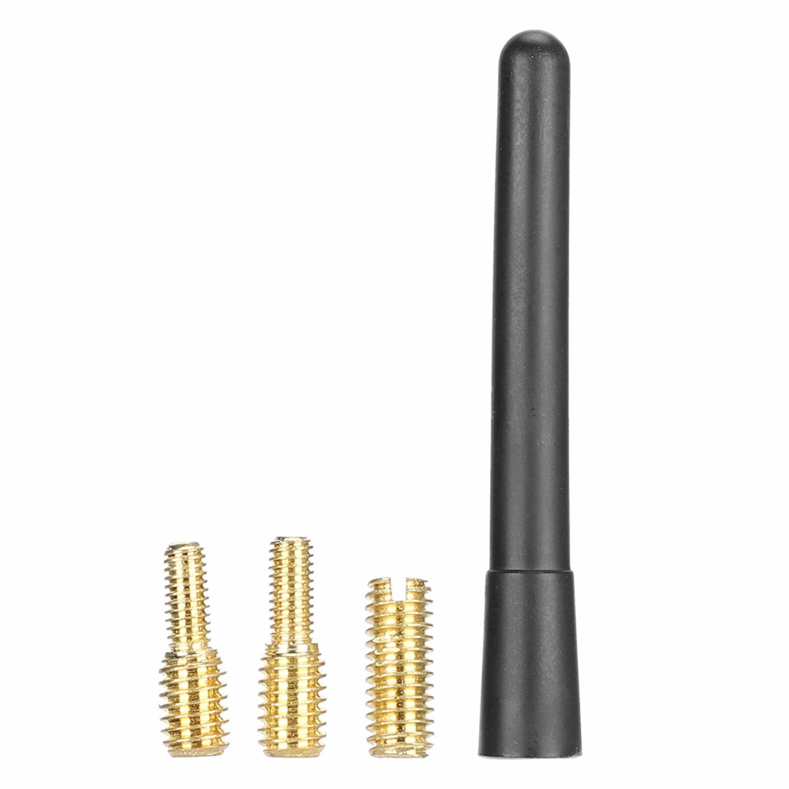 Универсальная автомобильная антенна AM/FM-радио с 3 винтами, модифицированная короткая антенна для простой установки, совместимая с большинством транспортных средств