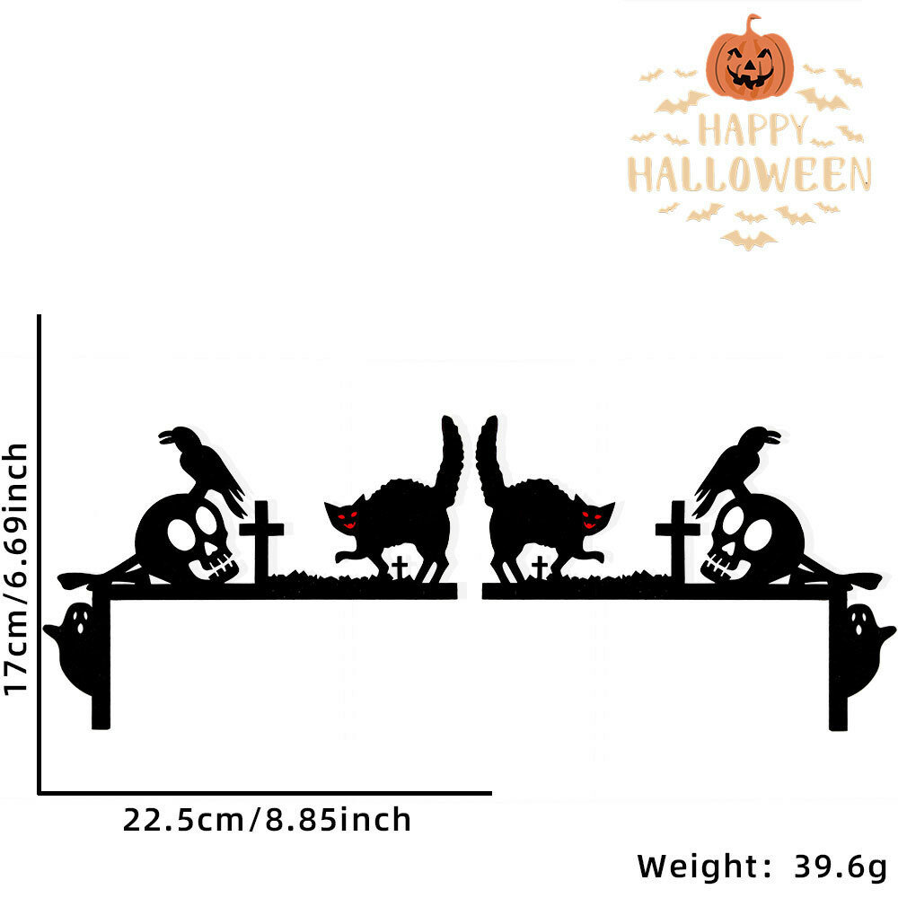 StyleB деревянные уголки для окна и двери для праздничного декора на Хэллоуин