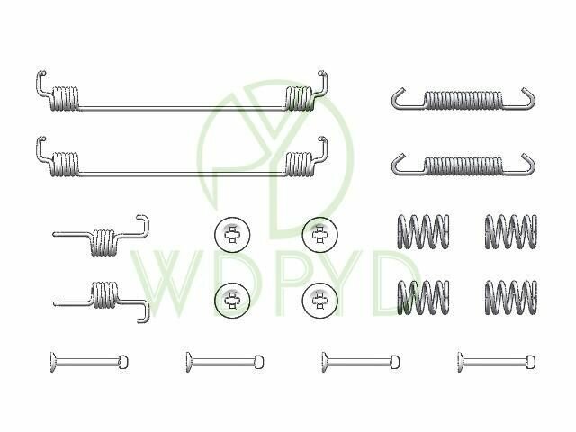 Ремкомплект 660819 заднего суппорта для RENAULT CLIO II, CLIO IV, SANDERO I, II, DACIA LOGAN