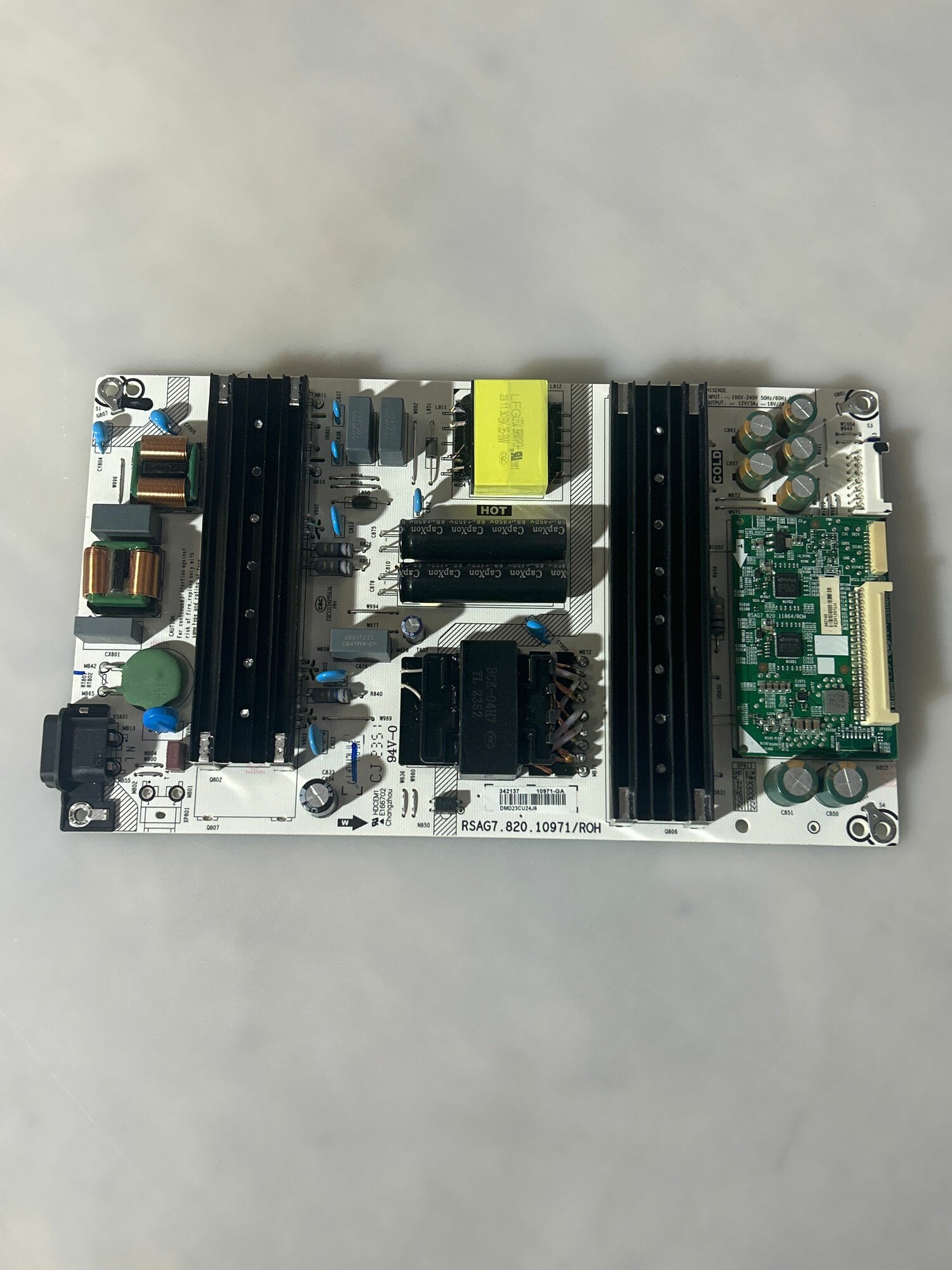 Блок питания (RSAG7.820.10971/ROH), для телевизора Toshiba 55Z670ME