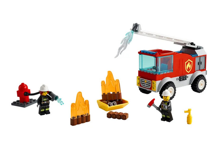 LEGO City Collection Лестница Пламя Грузовик Конструкторы 0pcs 300pcs 60280