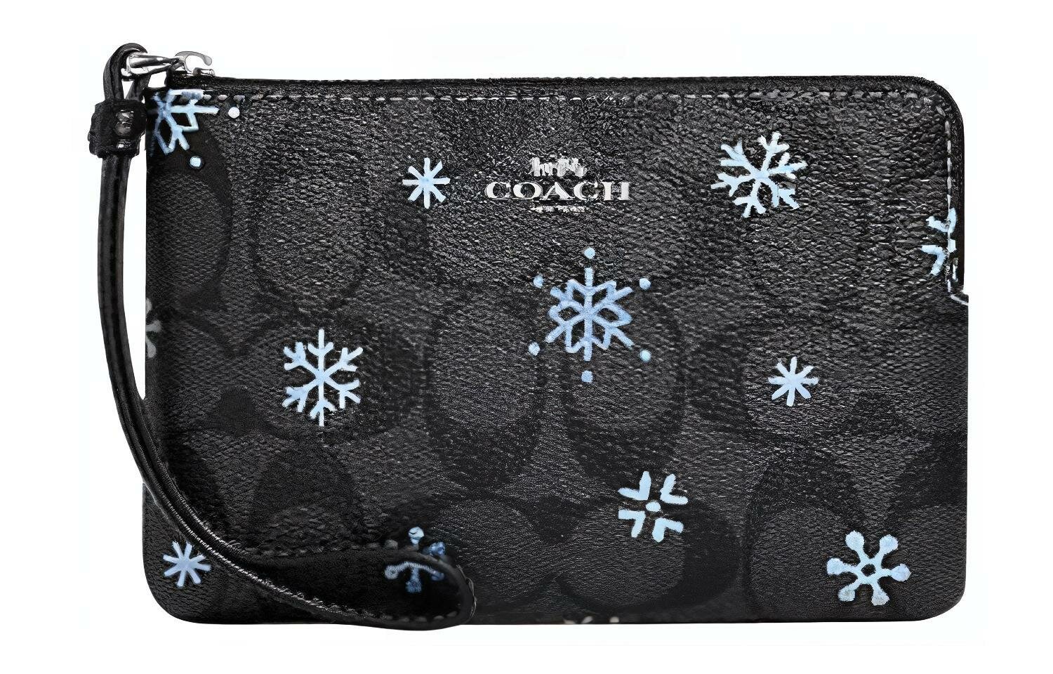 Комплект сумок COACH Corner Zip PVC Wrist Bag
