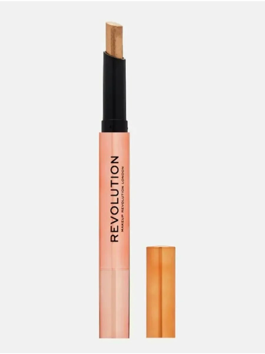 Тени для глаз в стике MAKEUP REVOLUTION lustre wand eyeshadow stick Gold Flare