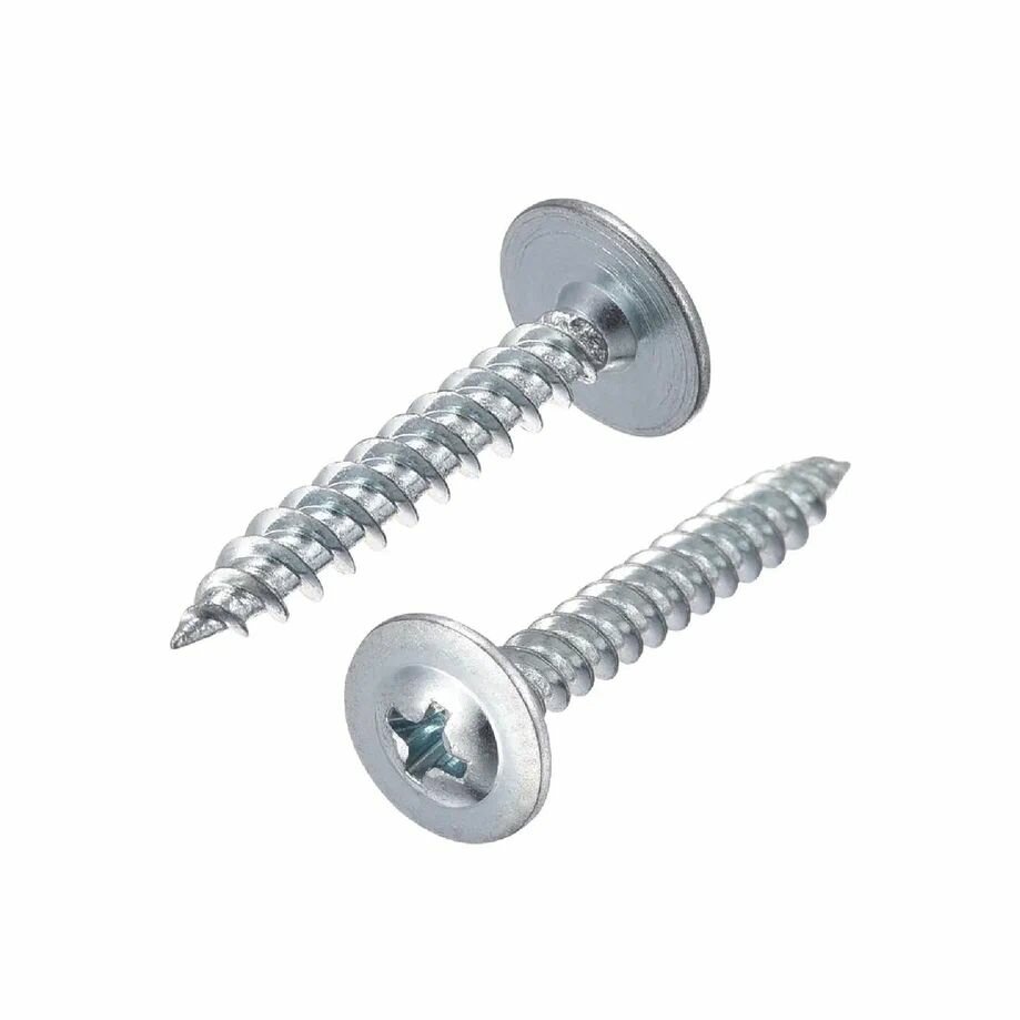 Саморез с прессшайбой ART.9999 4,2x13 мм, А2, самонарезающий, крест/шл клоп , 100 шт