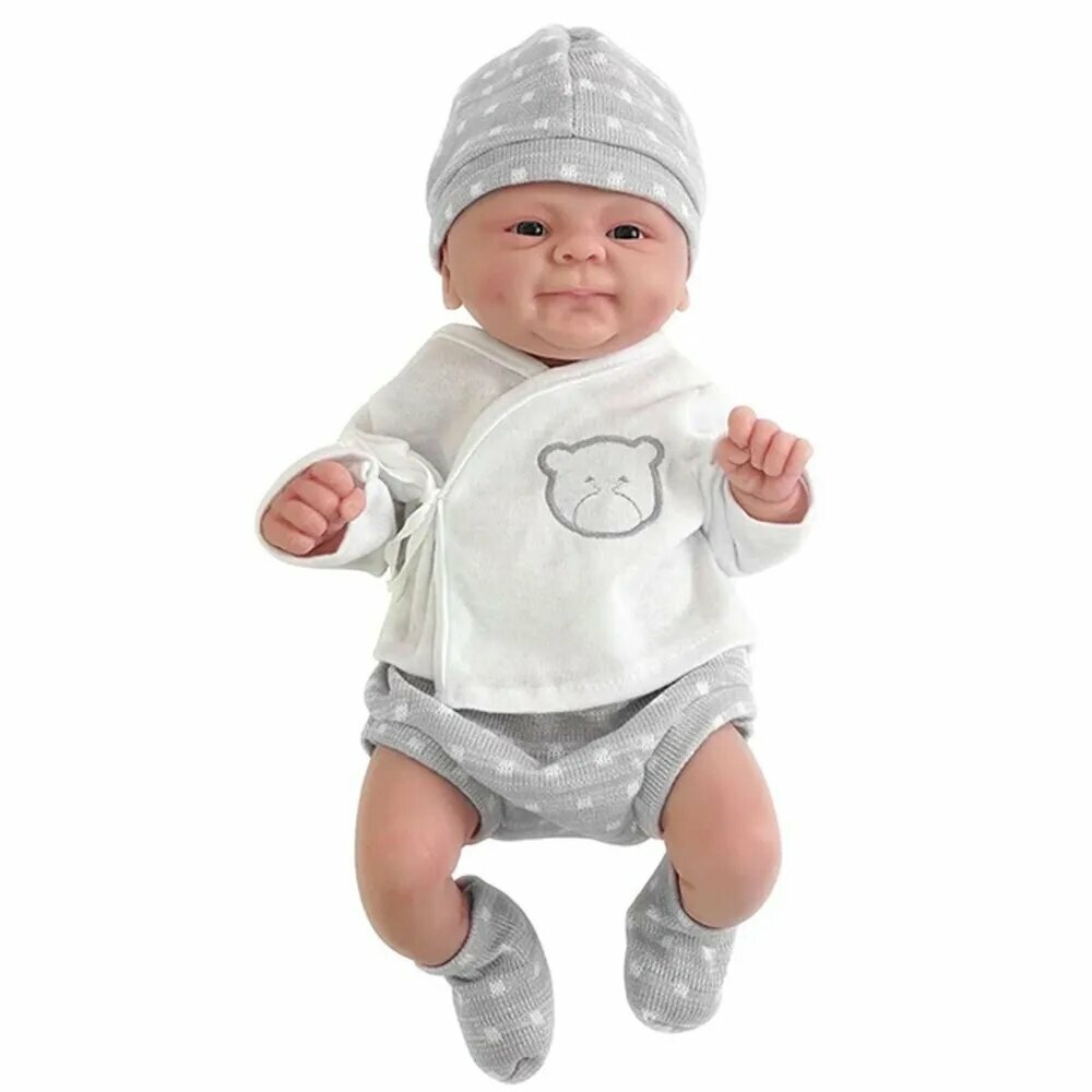 14-дюймовая силиконовая кукла реборн для девочек и мальчиков, мягкая, реалистичная кукла, поставляется с одеждой и аксессуарами для кормления