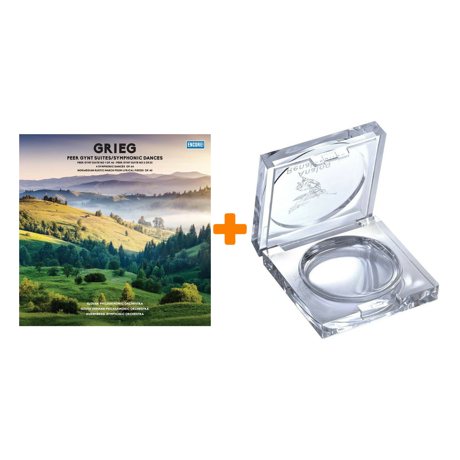 Symphony Orchestra Grieg Peer Gynt Suites, Symphonic Dances LP + Гелевая подушка для очистки иглы Gel Pad