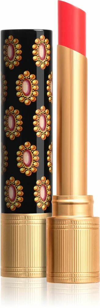 Gucci Beauty Увлажняющая губная помада Rouge de Beaute Brillant/оттенок 411 Emmy Petal