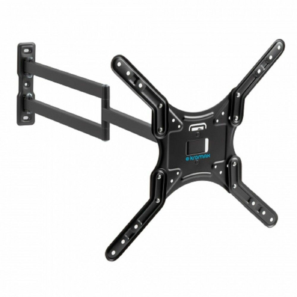 Kromax Крепеж DIX - 25 черный 24" - 55" макс.20кг настенный поворотно - выдвижной и наклонный
