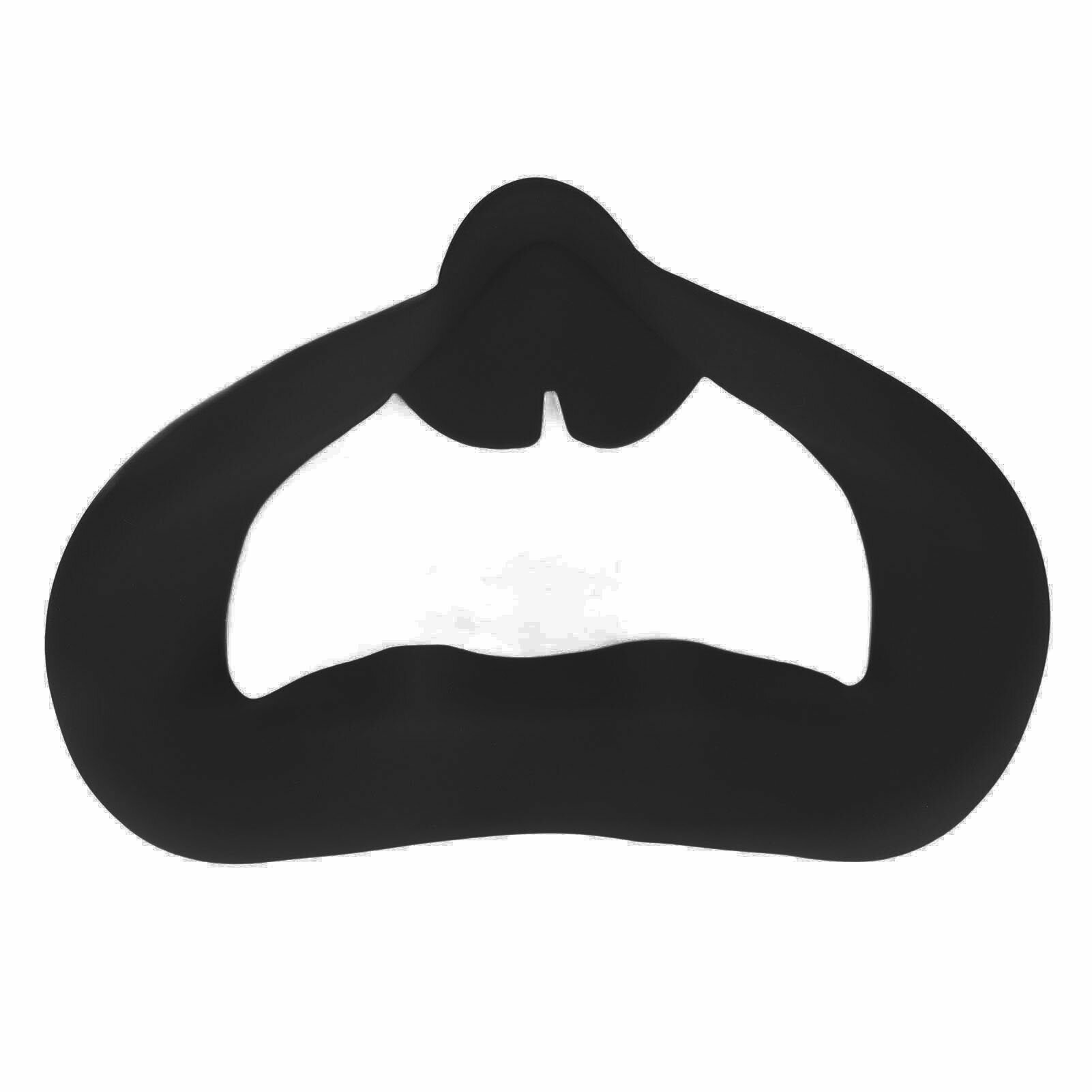 VR Glasses Silicone Eye Mask for Oculus Quest 2 Breathable Anti Sweat Protective CoverBlack
