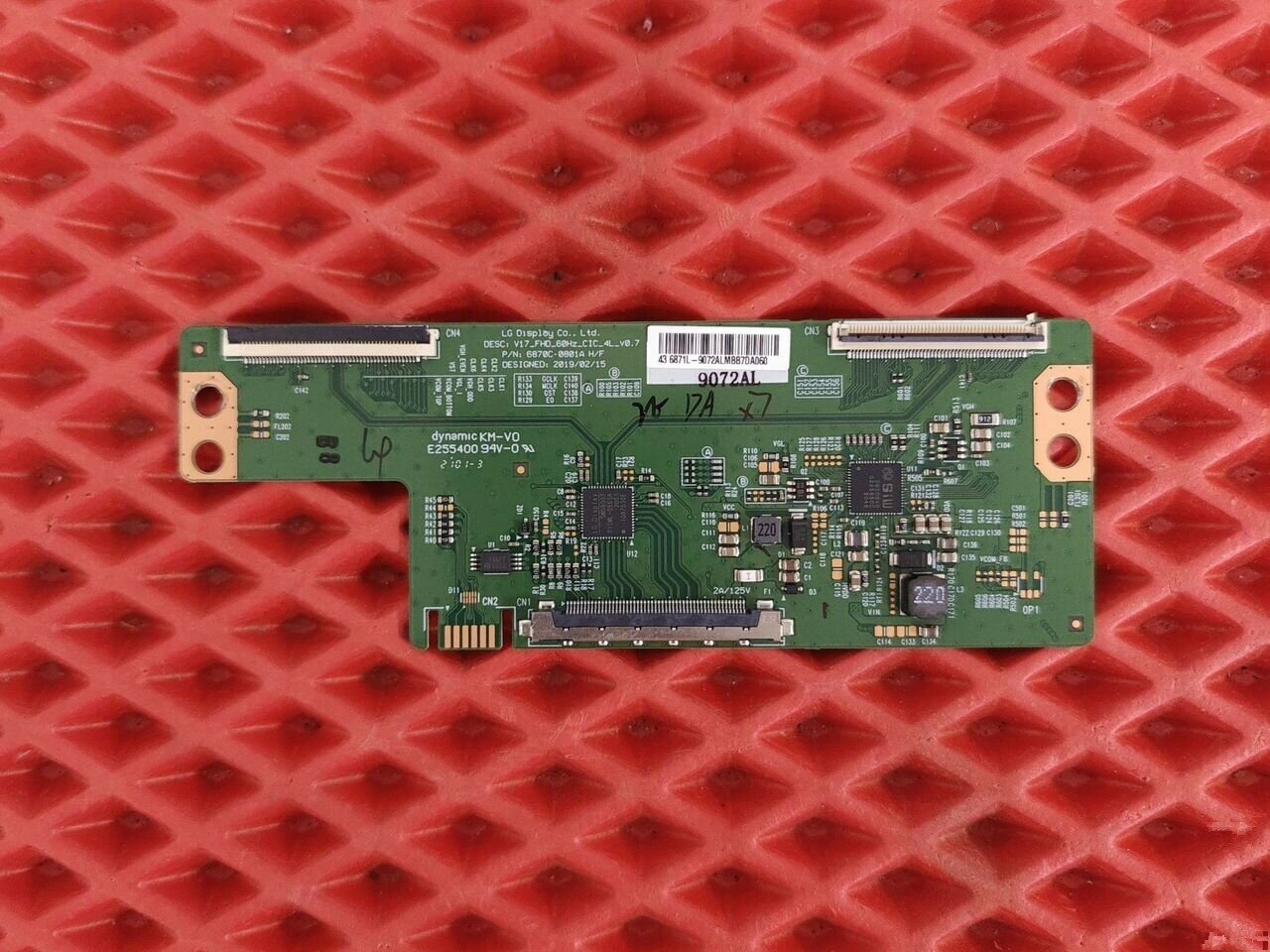 Модуль (T-CON) 6870C-0801A для телевизора NOVEX NWT-43F171MS в надёжной упаковке