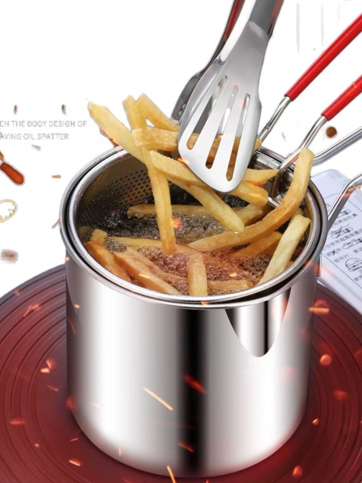 Нержавеющая стальная кастрюля с двойными стенками