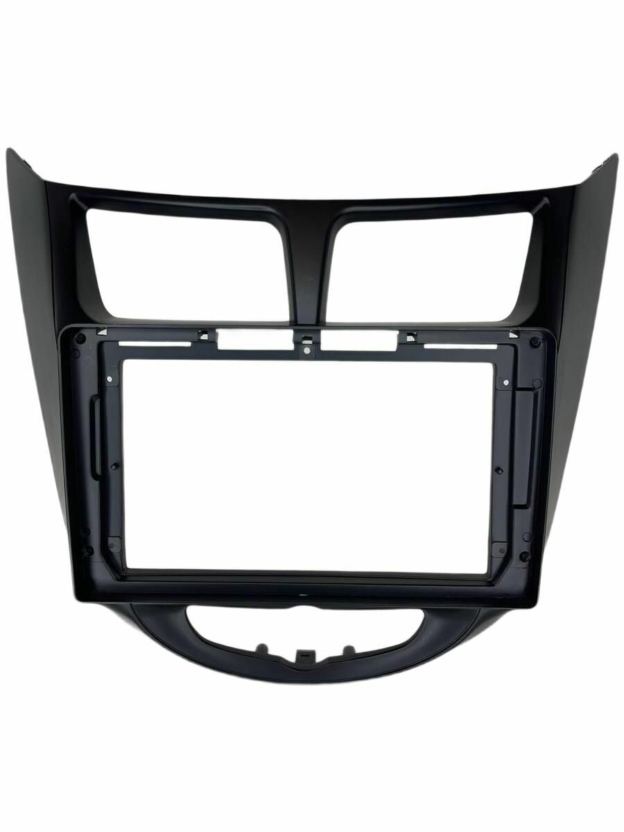 Рамка для автомагнитолы, для Hyundai Accent 2011-2016, 9", 2DIN, Bluetooth