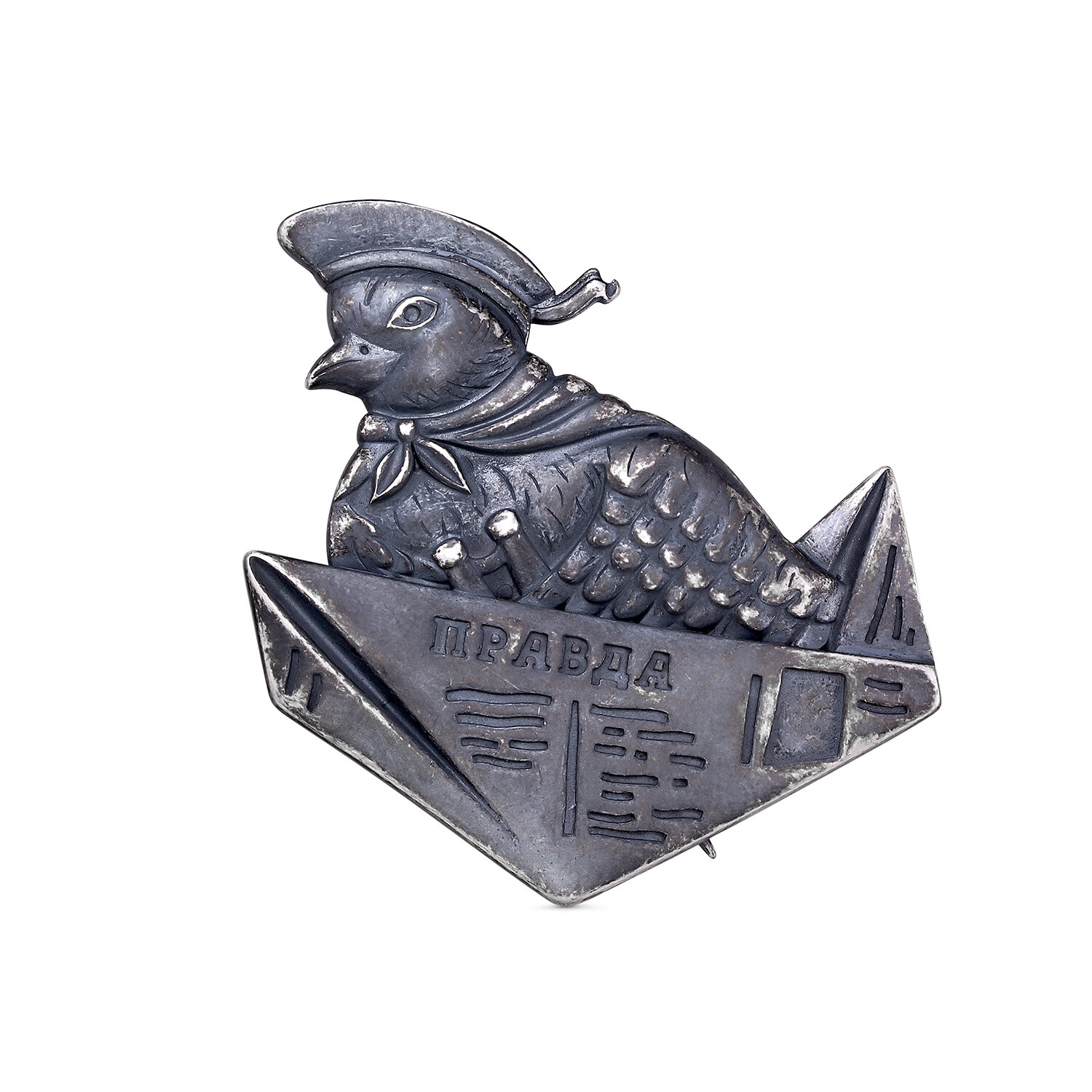 Брошь, серебро, 925 проба