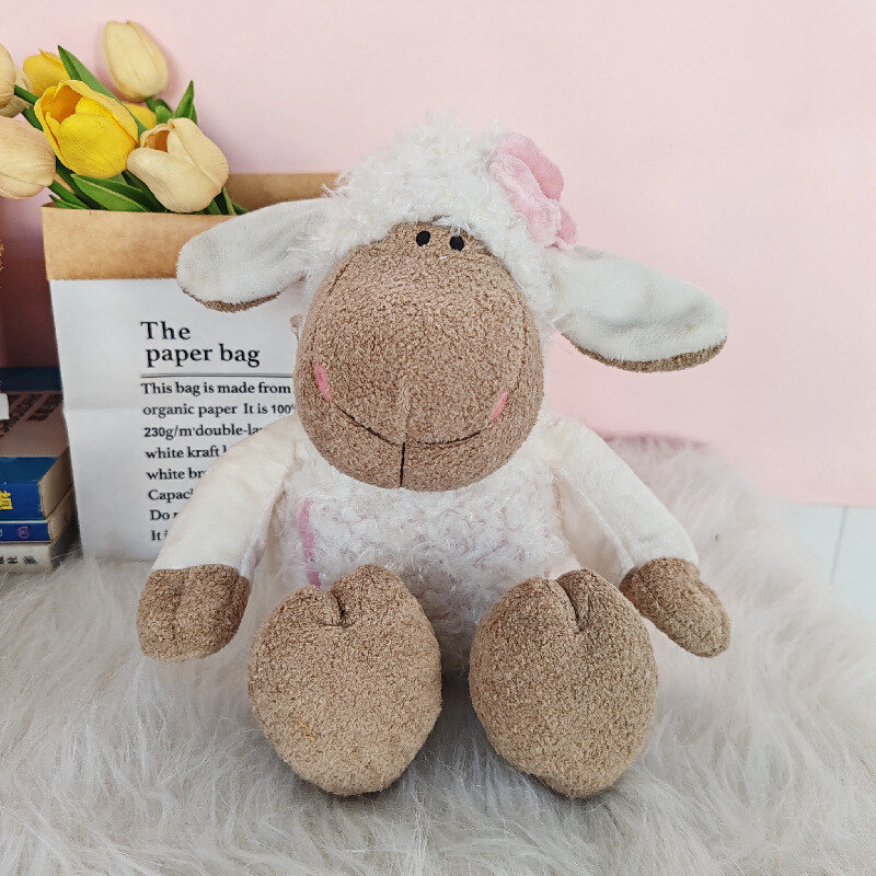 AURORA ягненок кукла плюшевая игрушка милая овца подушка детская тряпичная кукла овечий мяч кукла подарок на день
