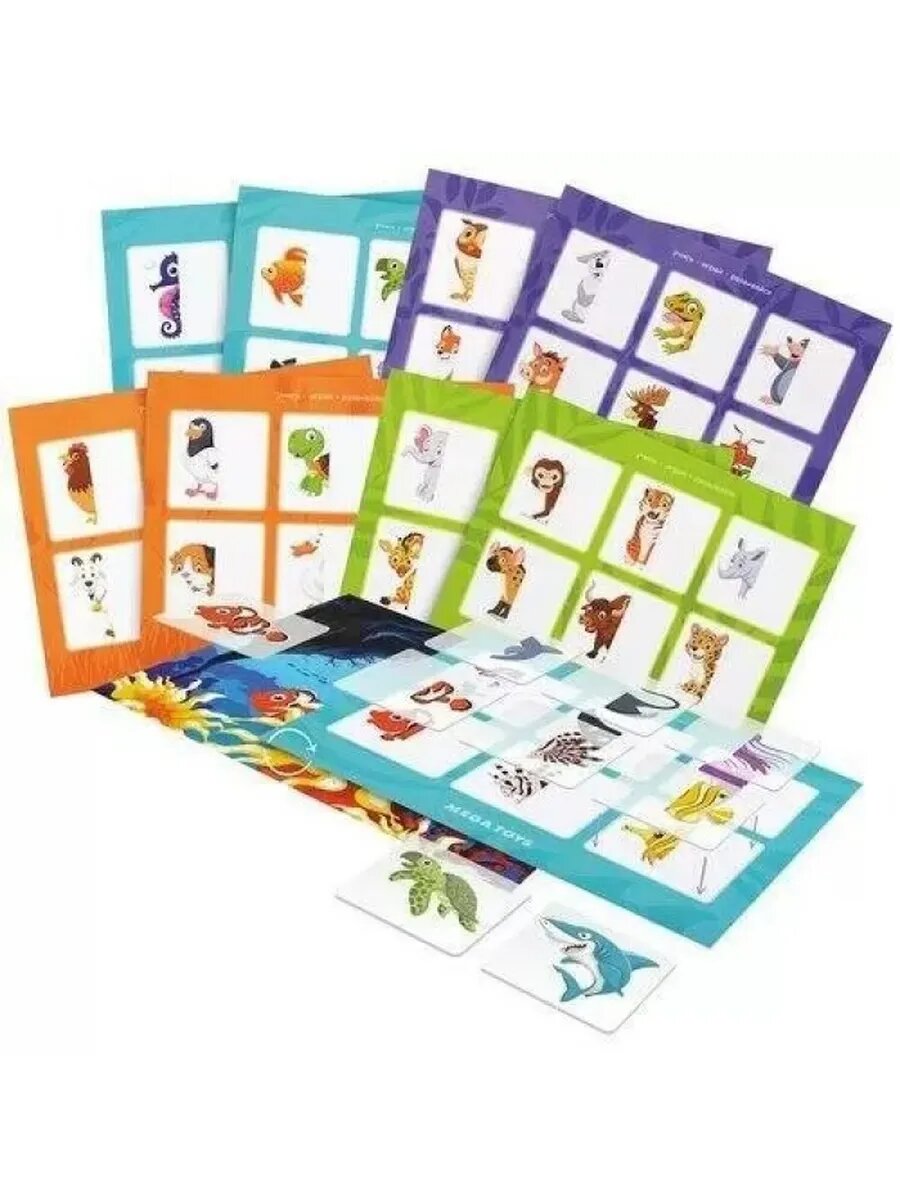 Лото прозрачное /Всё о животных