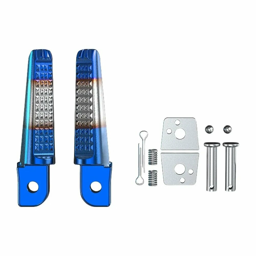 Подножки задние для мотоцикла CB190R 150, Синий Серебристый