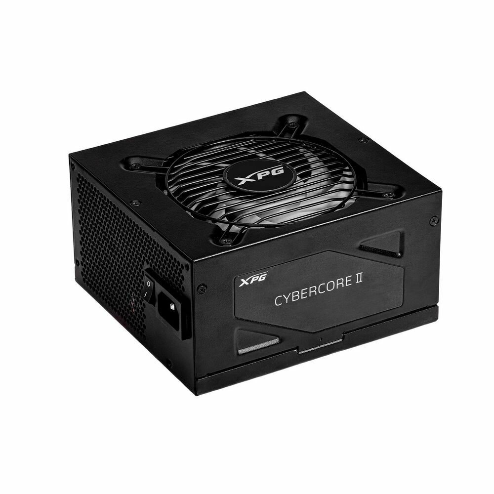 Блок питания XPG CYBERCORE II 1300W, 80+ Platinum, полностью модульный, 1300Вт, 120мм, черный