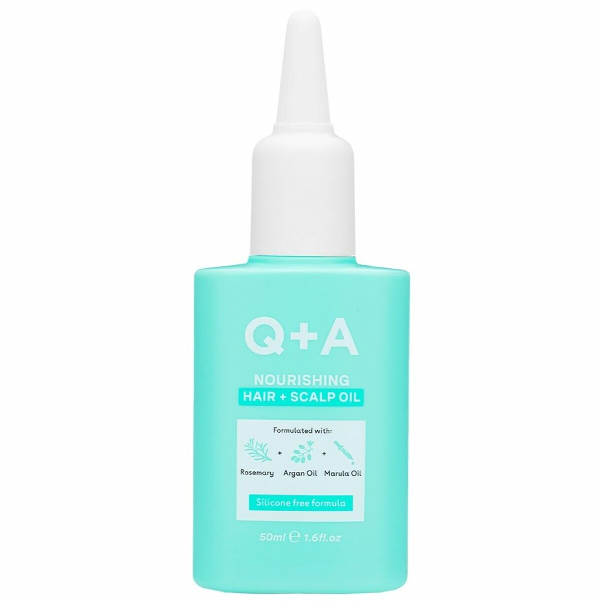 Масло питательное для волос и кожи головы Q+A Nourishing Hair + Scalp Oil, 50 мл