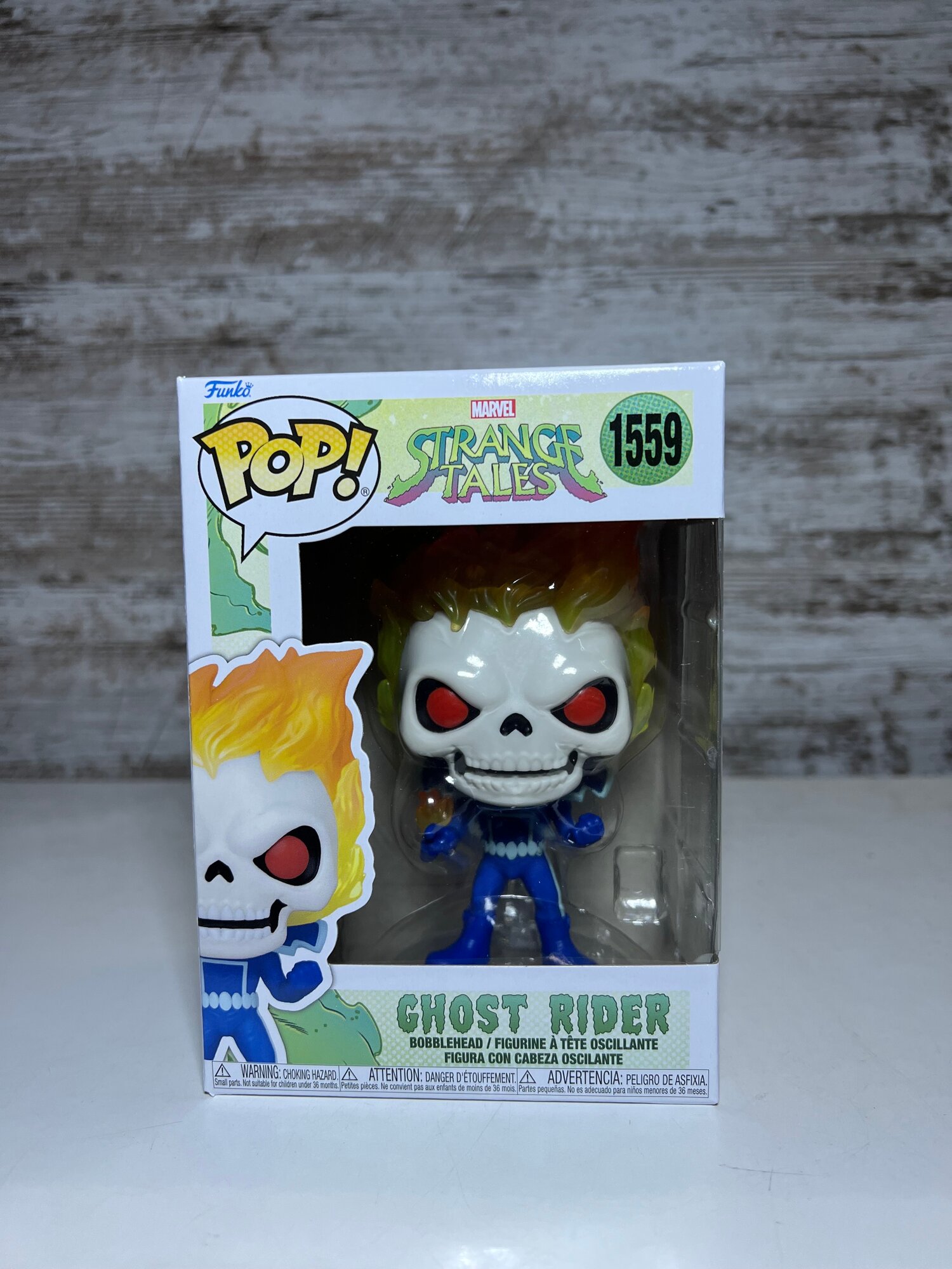 Фигурка Фанко Призрачный гонщик, Ghost Rider, Strange Tales, 10 см от Funko