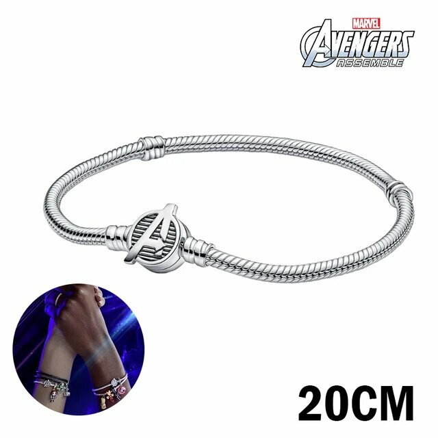 Новинка из серии Marvel: подвижный кулон Демогоргона, подходящий для браслета с подвеской Железного Человека и Человека-паука, женский, из серебра 925 пробы, ювелирное украшение, подарок.