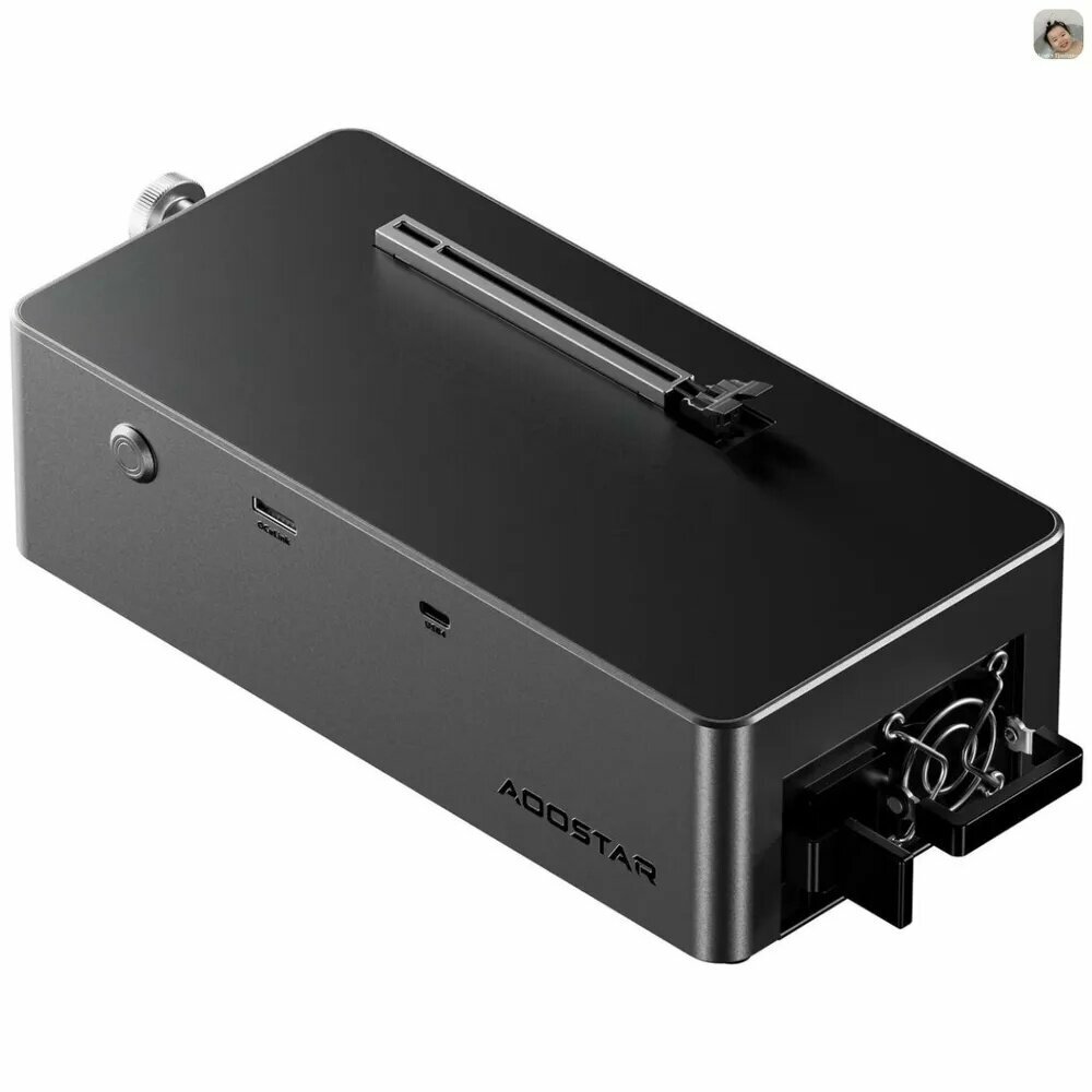Док-станция расширения графической карты Aoostar AG02 с интерфейсом OCulink+USB, Встроенный 800 Вт, PCIEx4, совместимый с AMD/Intel/NVIDIA