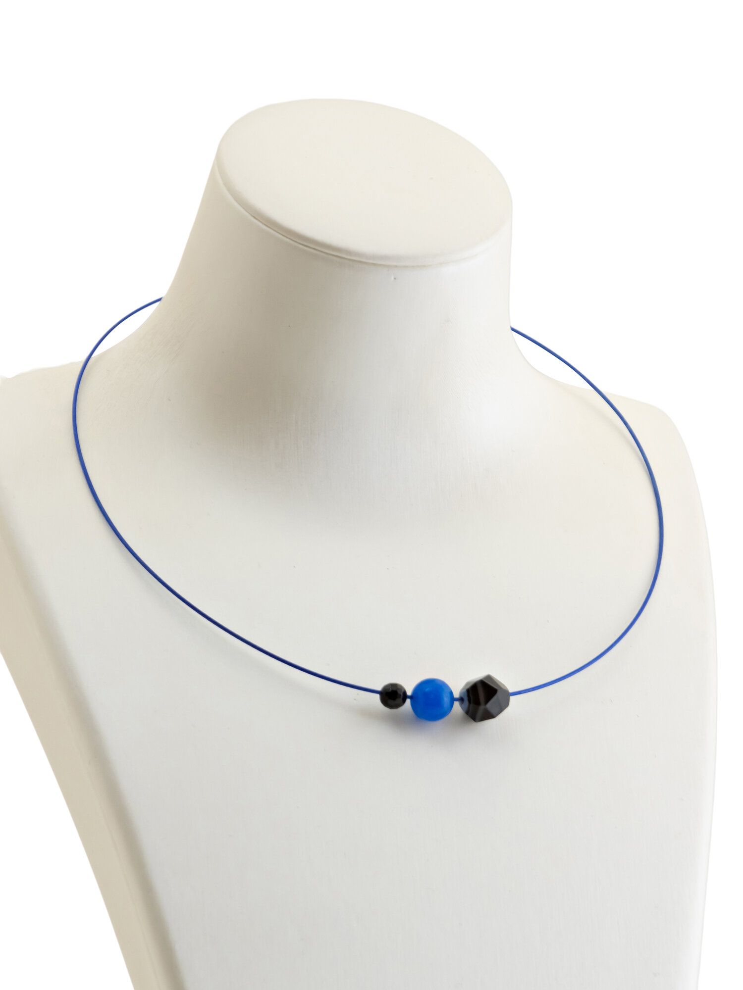 Чокер, агат, кварц