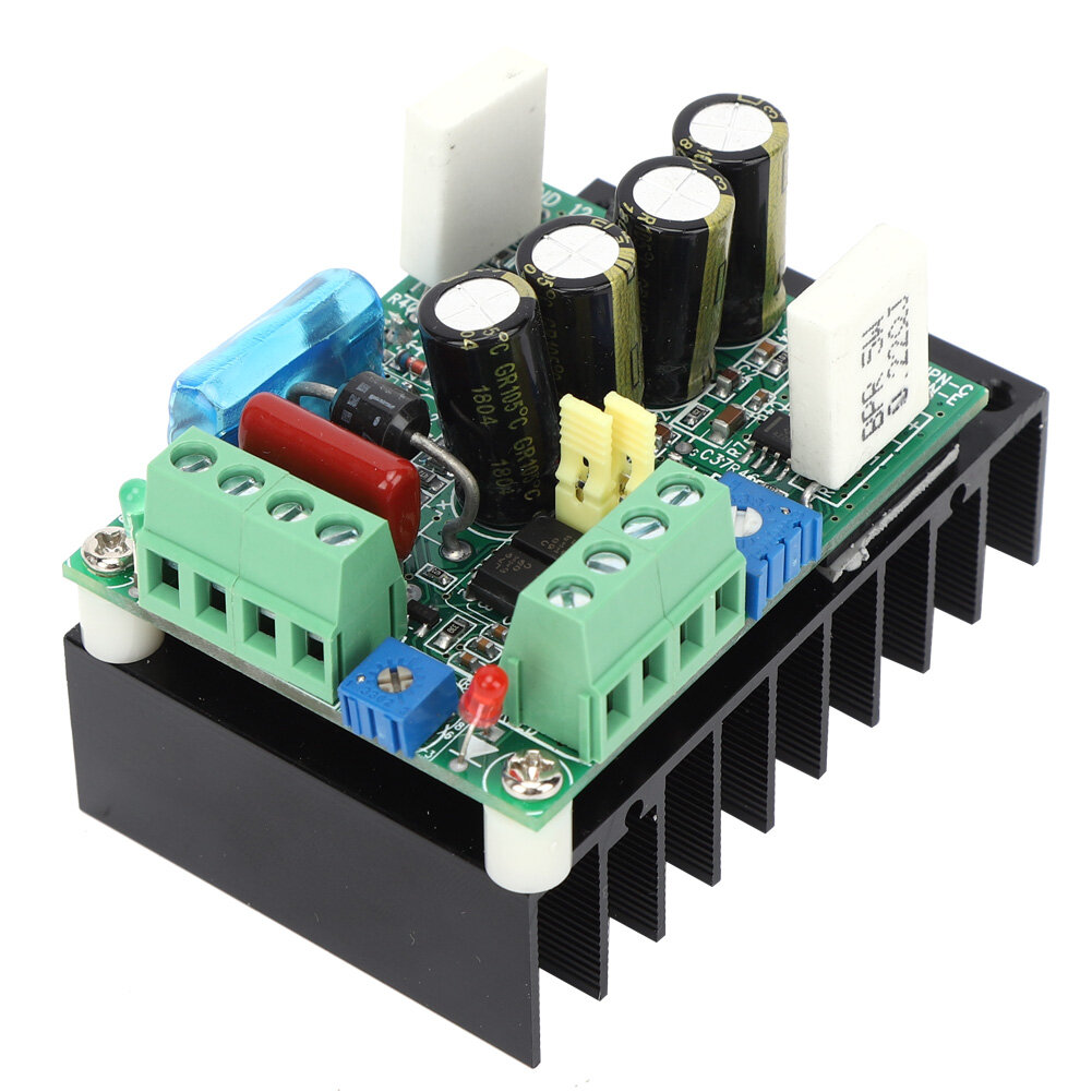 Регулятор скорости PWM DC Brush Motor с сигналом тревоги и защитой от обратного напряжения, 20A, DC2-50V