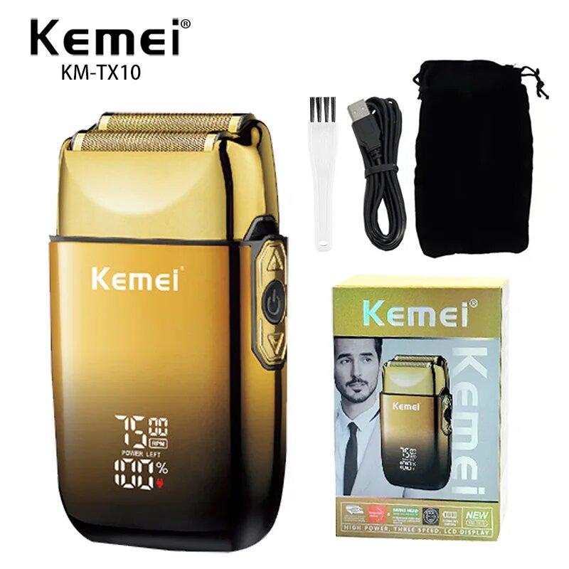 Kemei TX10 Электробритва для мужчин KM-TX10