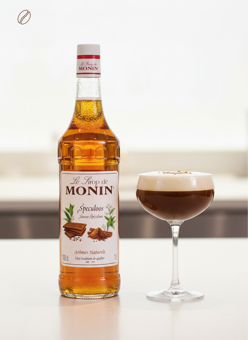 Сироп MONIN Печенье Спекулос, 1 л, натуральный продукт, без ГМО и лактозы