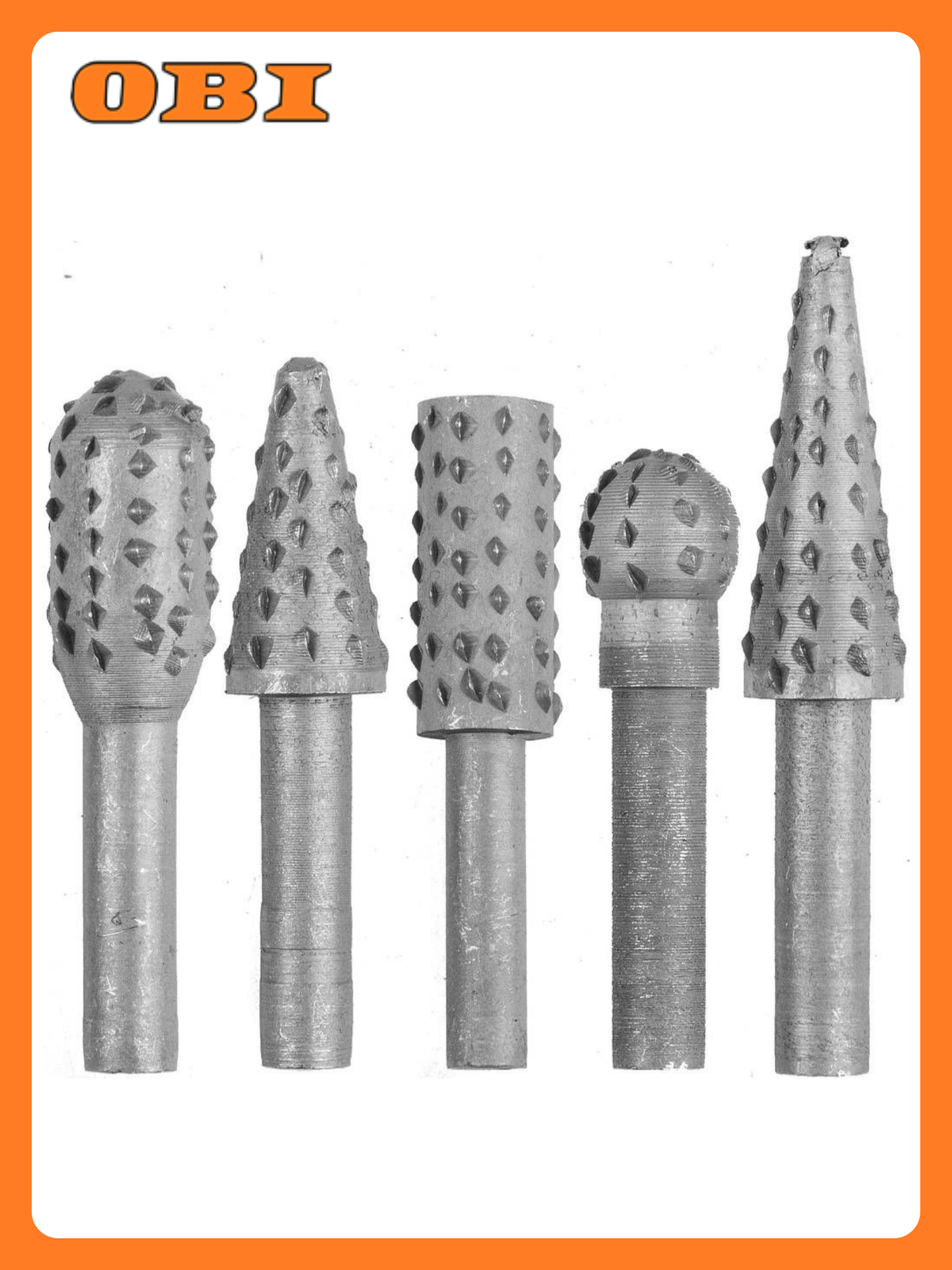 Набор бор-фрезы STAYER для дрели 5 шт.