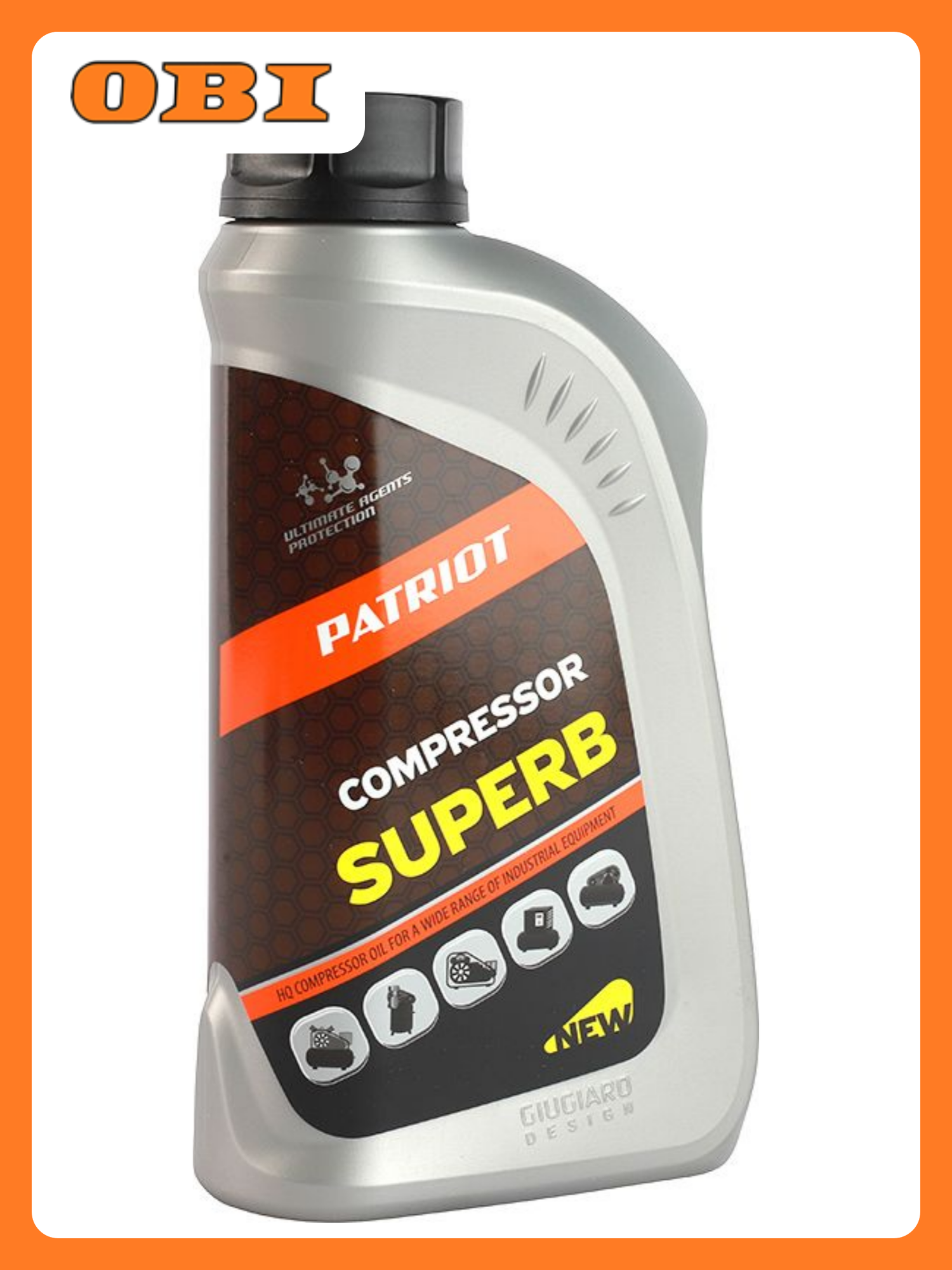 Масло компрессорное PATRIOT "Compressor Superb", минеральное, 1 л