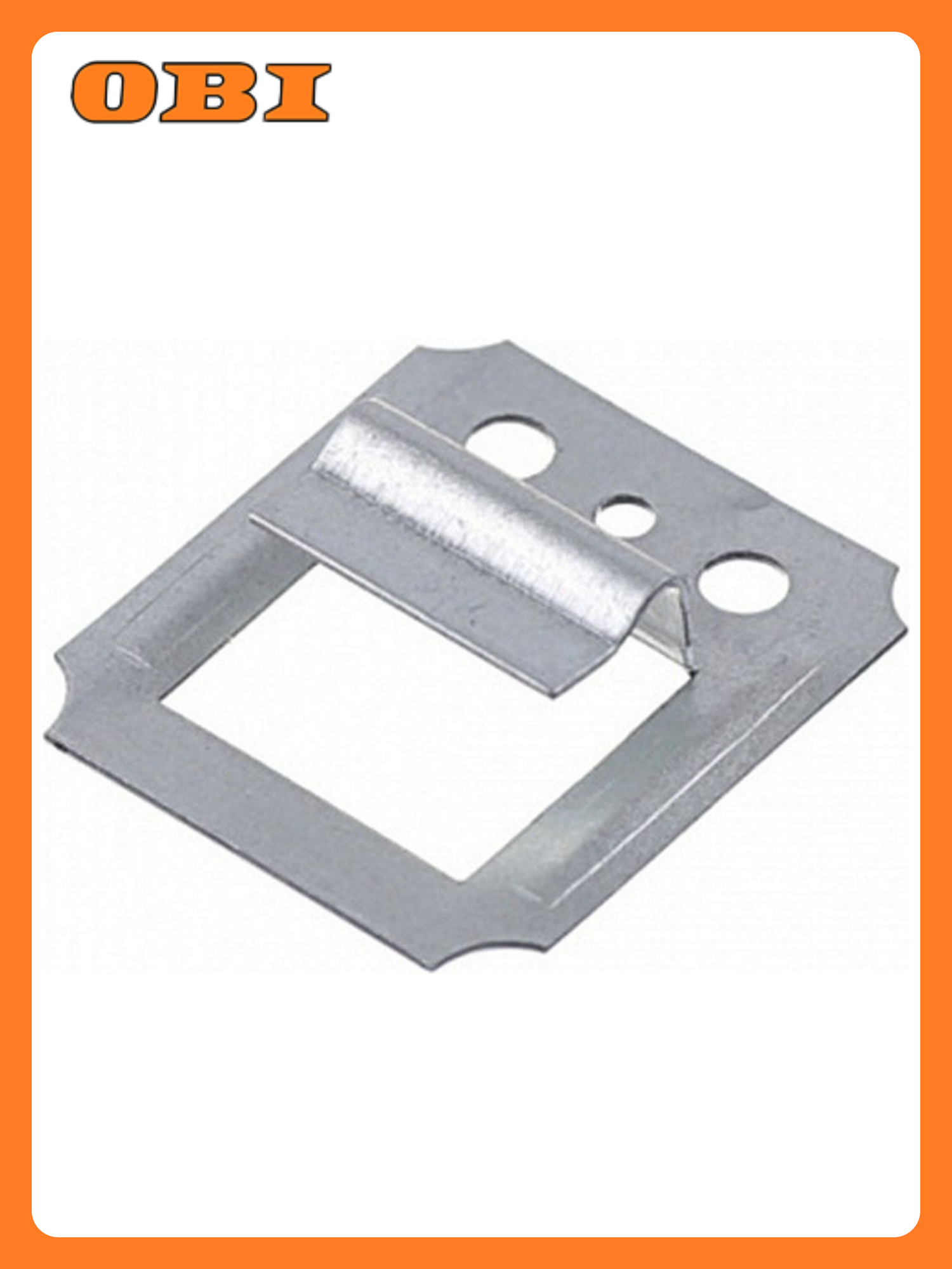 Кляймер Tech-KREP, для вагонки и блок-хауса, оцинкованная сталь, 240x70x5 мм, 45 штук