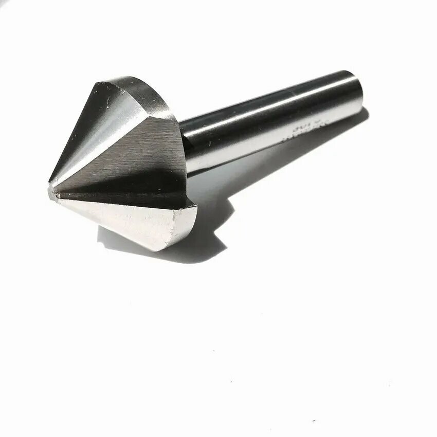Зенковка 35X90 по металлу конусная, HSS, по металлу, цилиндрический хвостовик, три режущие кромки