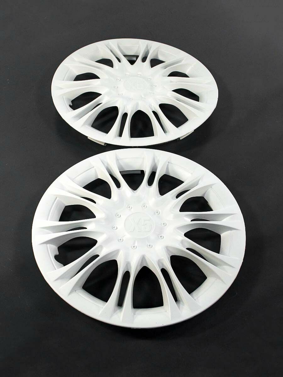 Колпак колеса декоративный R-13 Х 5 бел.