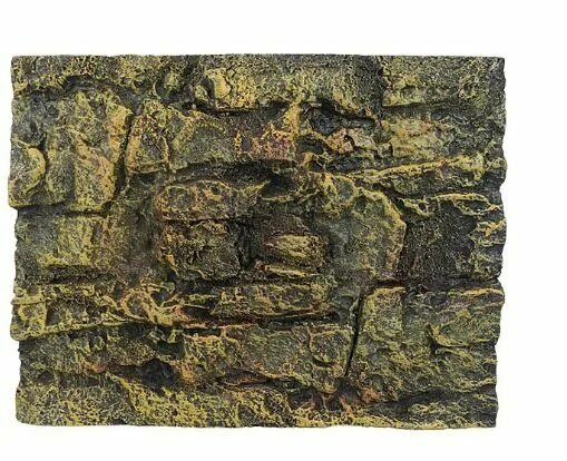 Фон для террариума "Черная скала" 60х45*3.5 см