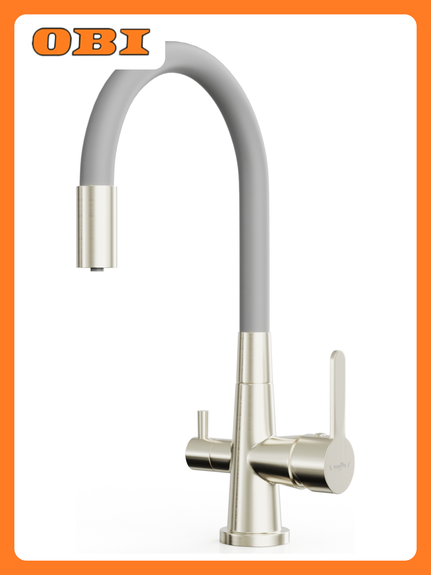 Cмеситель для кухни с гибким изливом и фильтром воды TOKITO TOK-AIS-1020