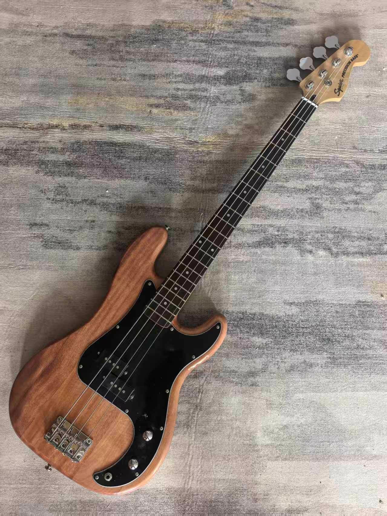 JAZZ BASS Бас-гитара PJ бас/J бас 4-струнная, корпус Махагони 39"