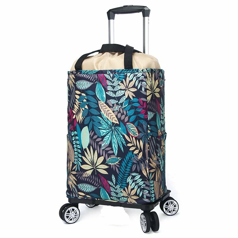 Тележка-органайзер на колесиках, сумка-тележка, хозяйственная сумка, тележка для покупок, ручная тележка, складная