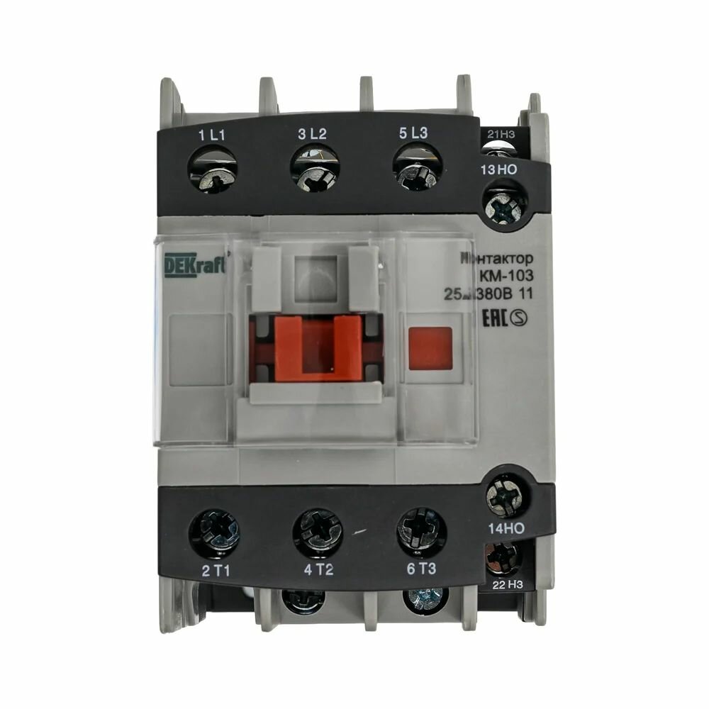 Контактор DEKraft КМ-103 25А 380В АС3 22119DEK 1113352