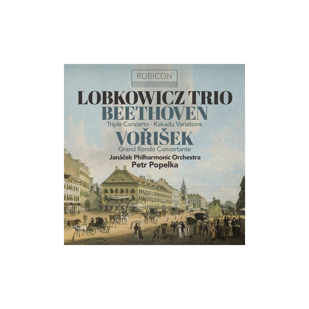 Диск Jan ek Philharmonic Orchestra, Petr Popelka, Lobkowicz Trio-Beethoven: Triple Concerto, Kakadu Variations - Vo i ek: Grand Rondo Concertante (1 CD)