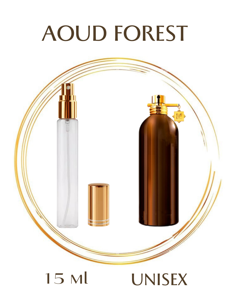 Духи парфюм Aoud Forest спрей 15 мл унисекс, древесные, водяные