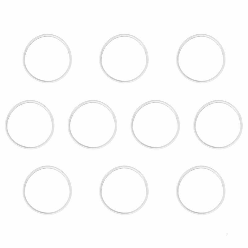 Силиконовые прокладки для крышек кружек (10 шт), Белый