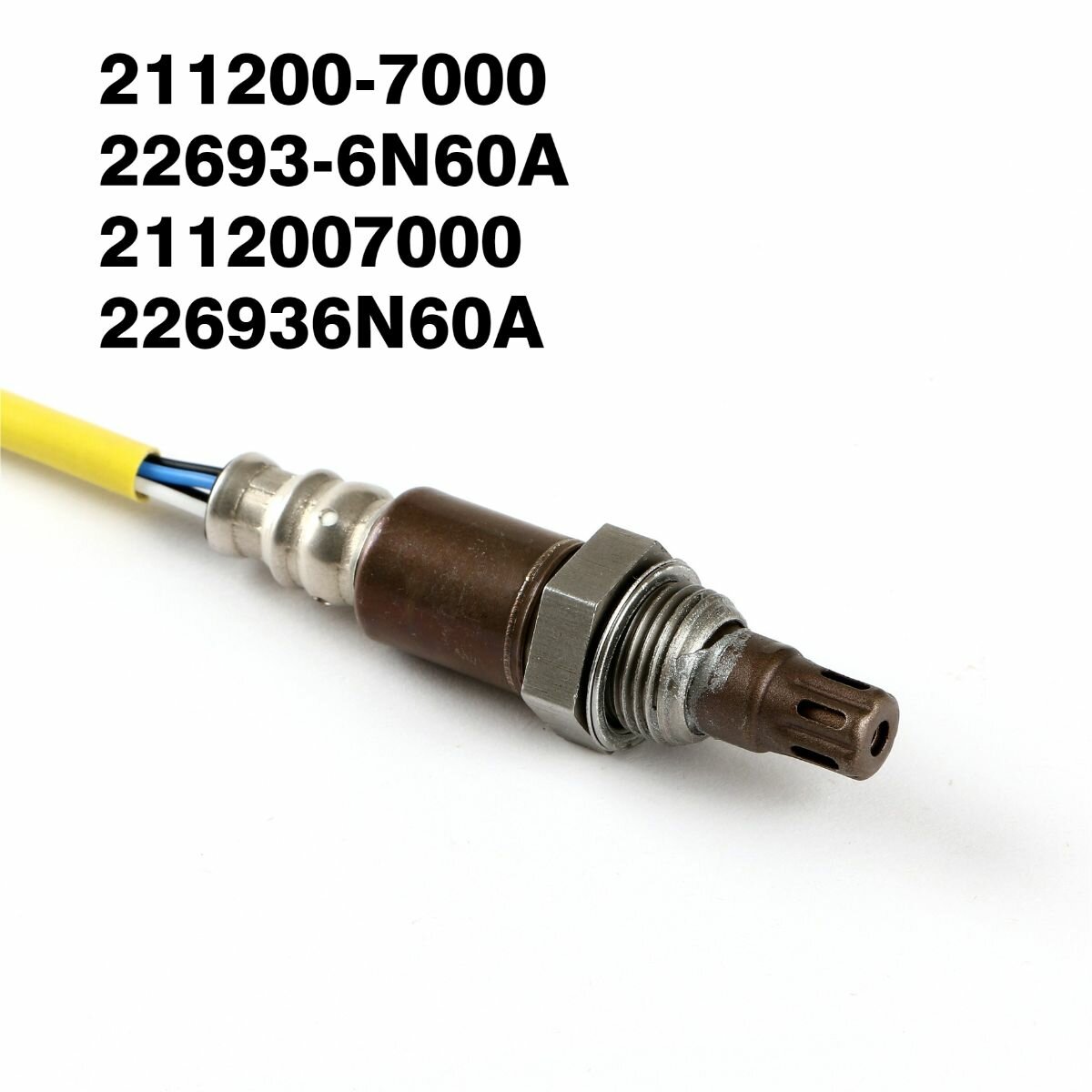Подходит для переднего кислородного датчика Nissan 211200-7000 22693-6N60A; 2112007000, 226936N60A