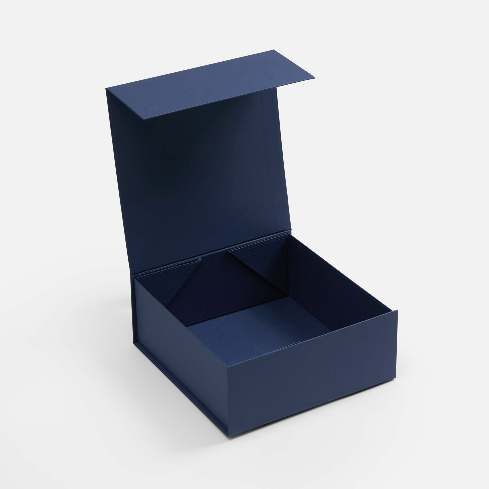 Коробка подарочная для хранения магнитный замок складная 28x29x11,5, синяя, упаковка подарка на День Рождения на Новый год