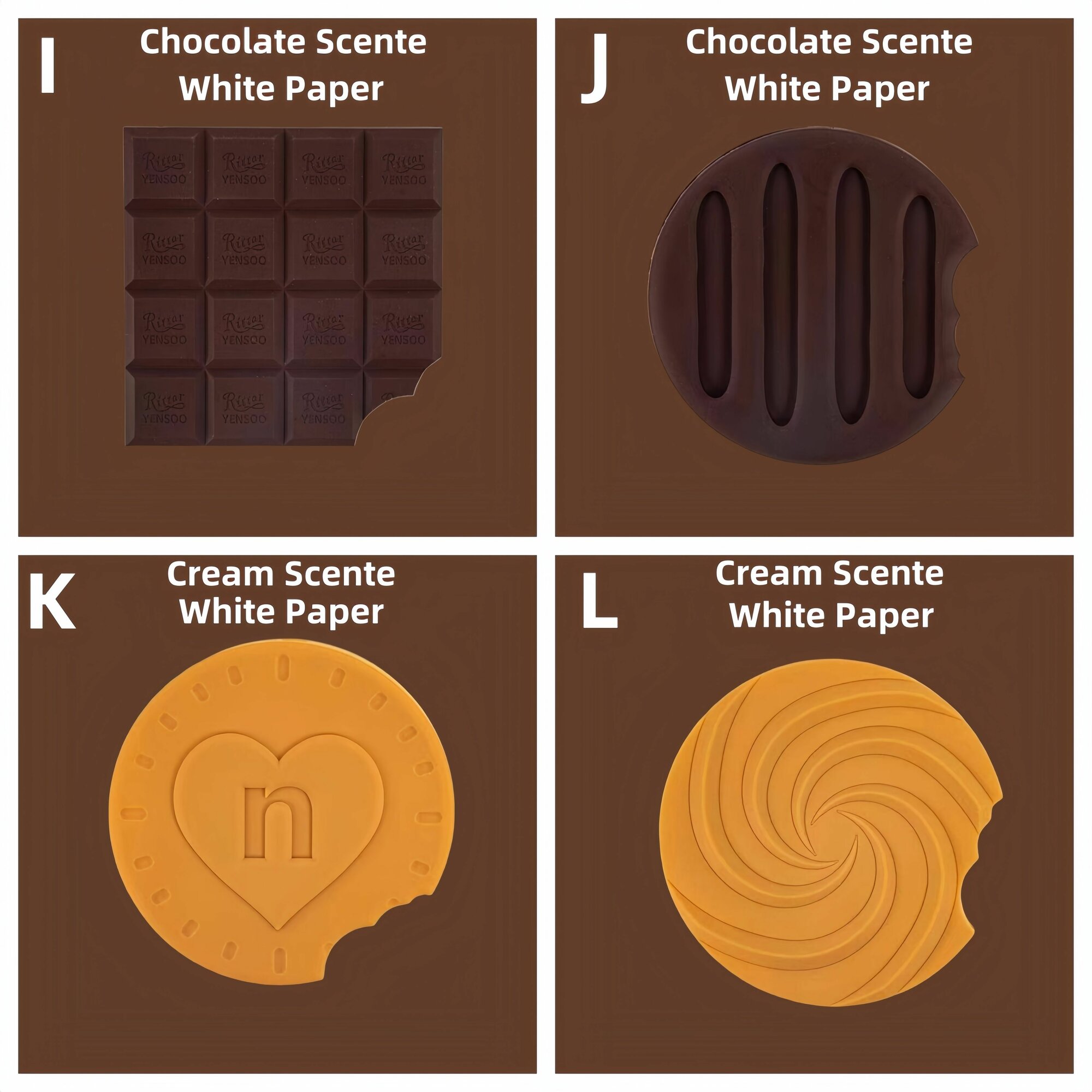 80 страниц/Эта новая забавная записная книжка в форме печенья с ароматом печенья, пригодная для использования в качестве канцелярских школьных принадлежностей