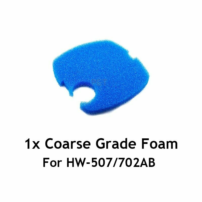 Сменные губки фильтров Sunsun синие/белые 10pcs, HW-507 702AB BLUE