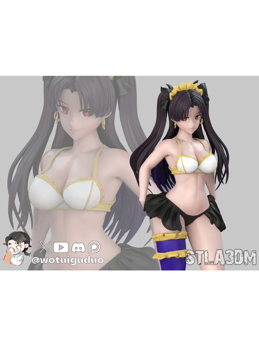 Коллекционная фигурка Ishtar под покраску 20 см