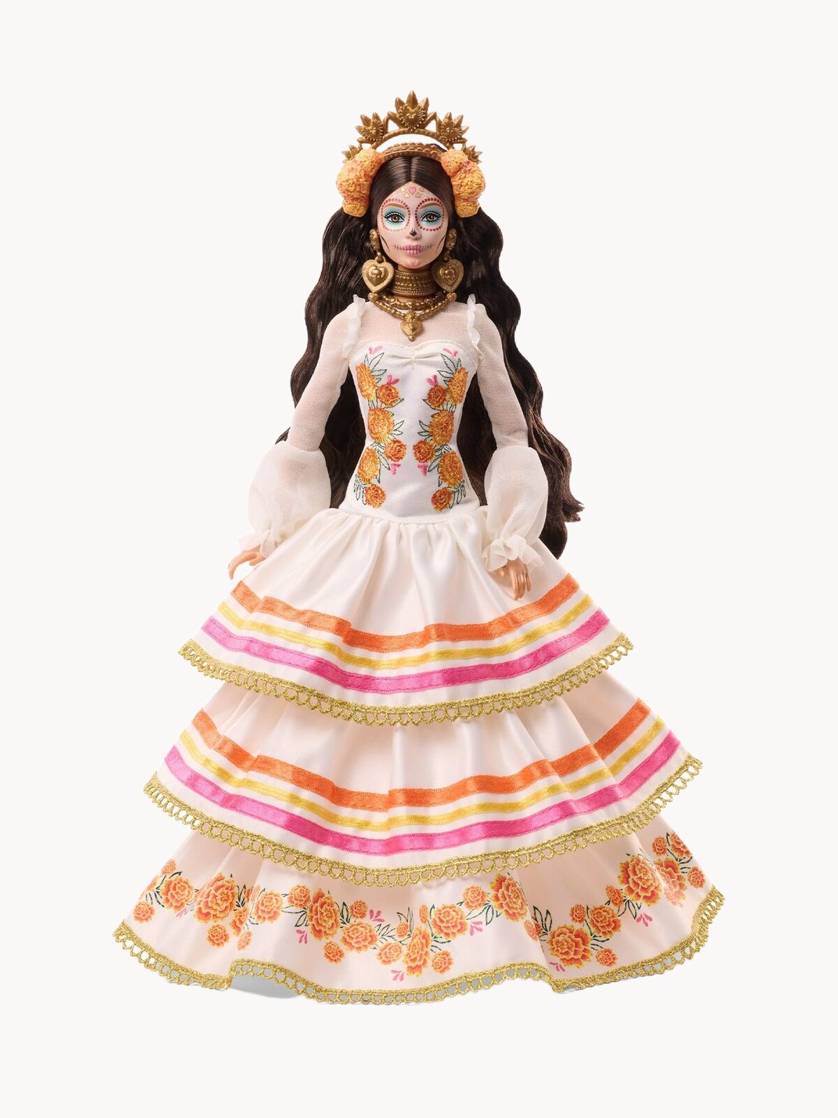 Кукла коллекционная Mattel Barbie Signature Dia De Muertos 2025 JBJ05, 29 см